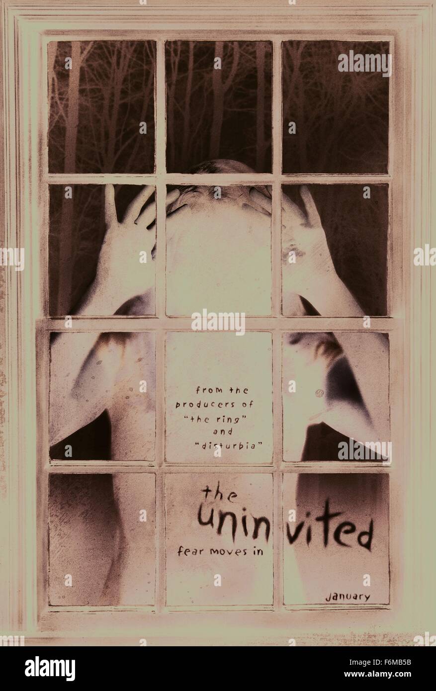 RELEASE DATE: 30 January 2009. MOVIE TITLE: The Uninvited. STUDIO ...