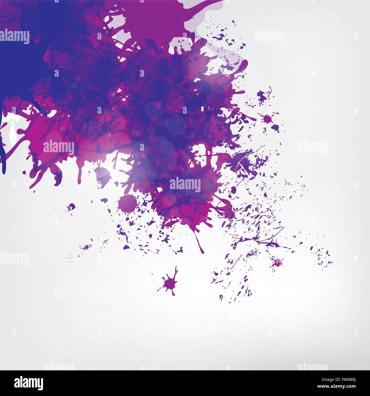 Colored paint splashes on abstract background. Abstract vector ...