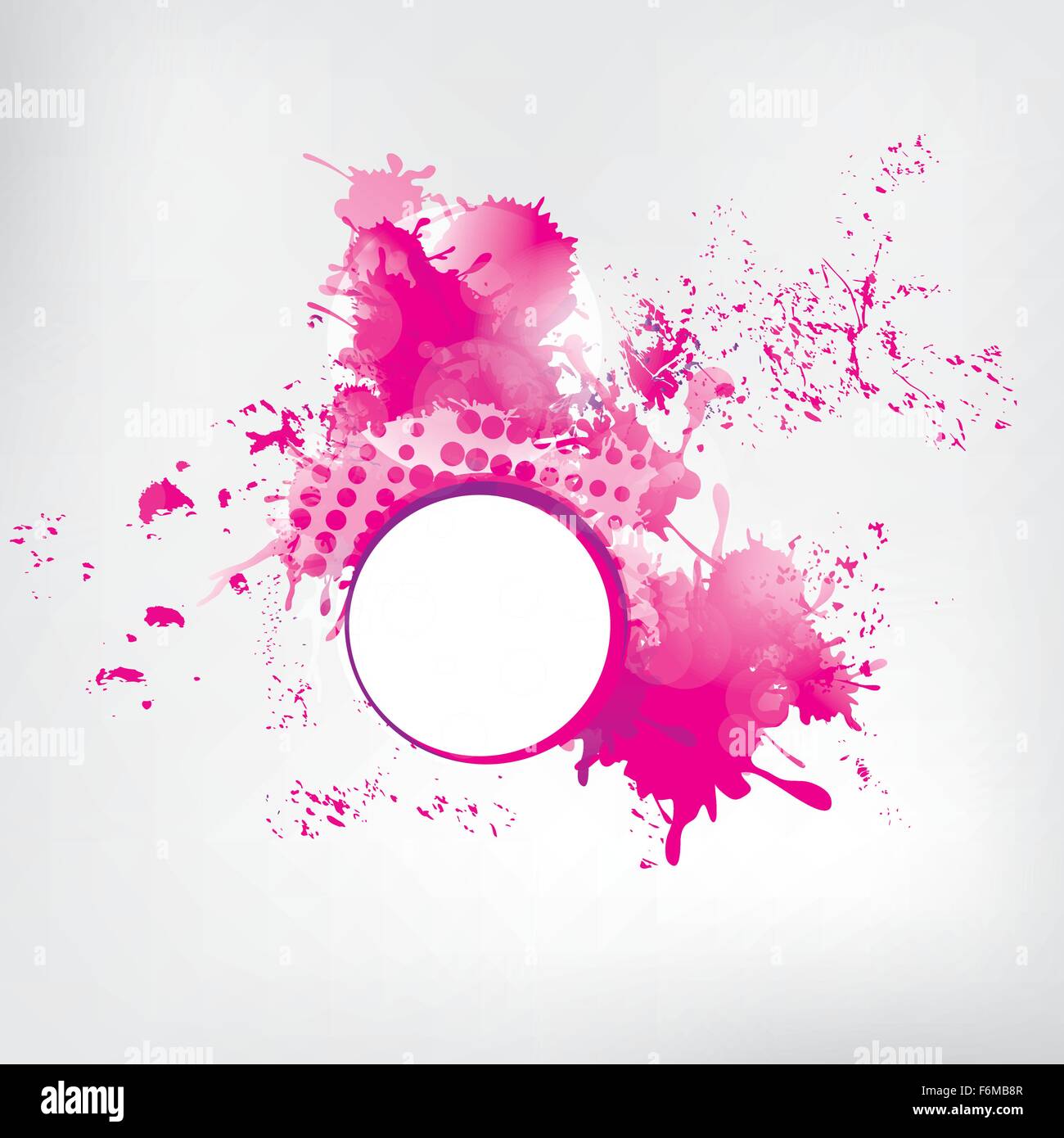 Colored paint splashes on abstract background. Abstract vector ...