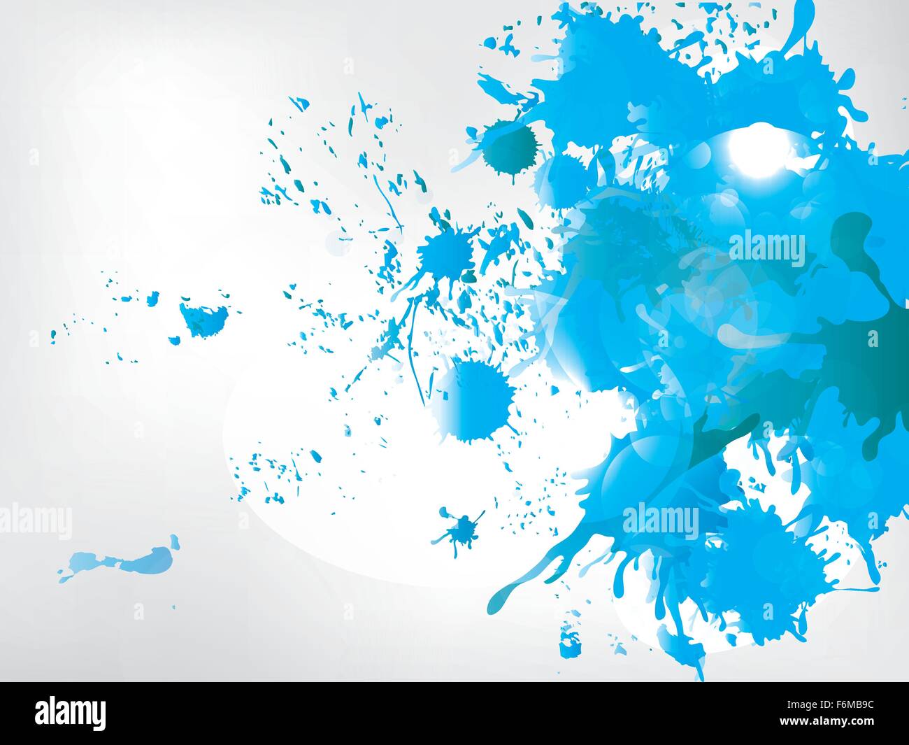 Colored paint splashes on abstract background. Abstract vector ...
