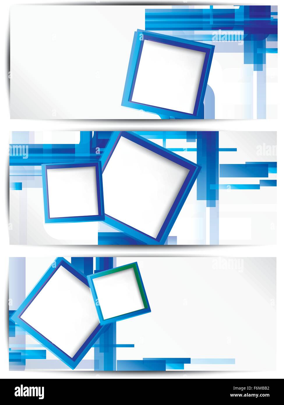 Set Of Abstract Colorful Web Headers And Cards Abstract Vector Illustration With Background