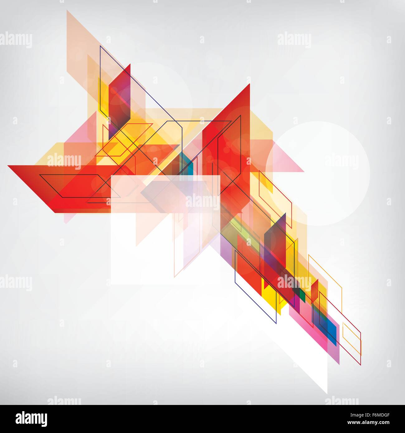 abstract background with colored elements. Abstract vector illustration ...