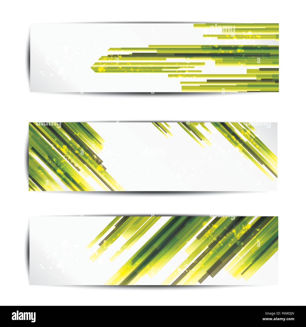 Set Of Abstract Colorful Web Headers And Cards Abstract Vector Illustration With Background