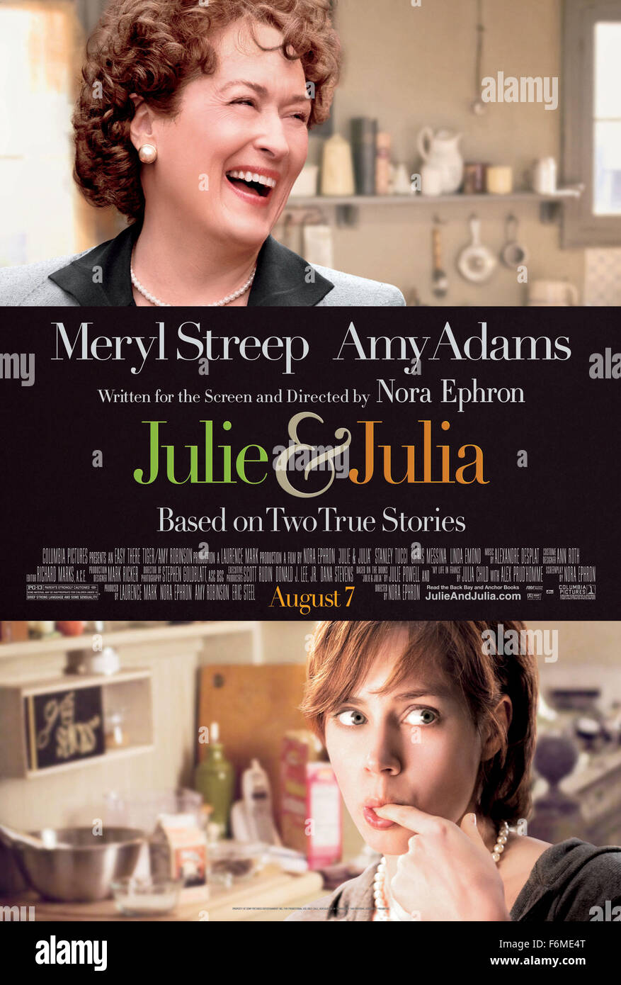 RELEASE DATE: August 7, 2009. MOVIE TITLE: Julie & Julia. STUDIO ...