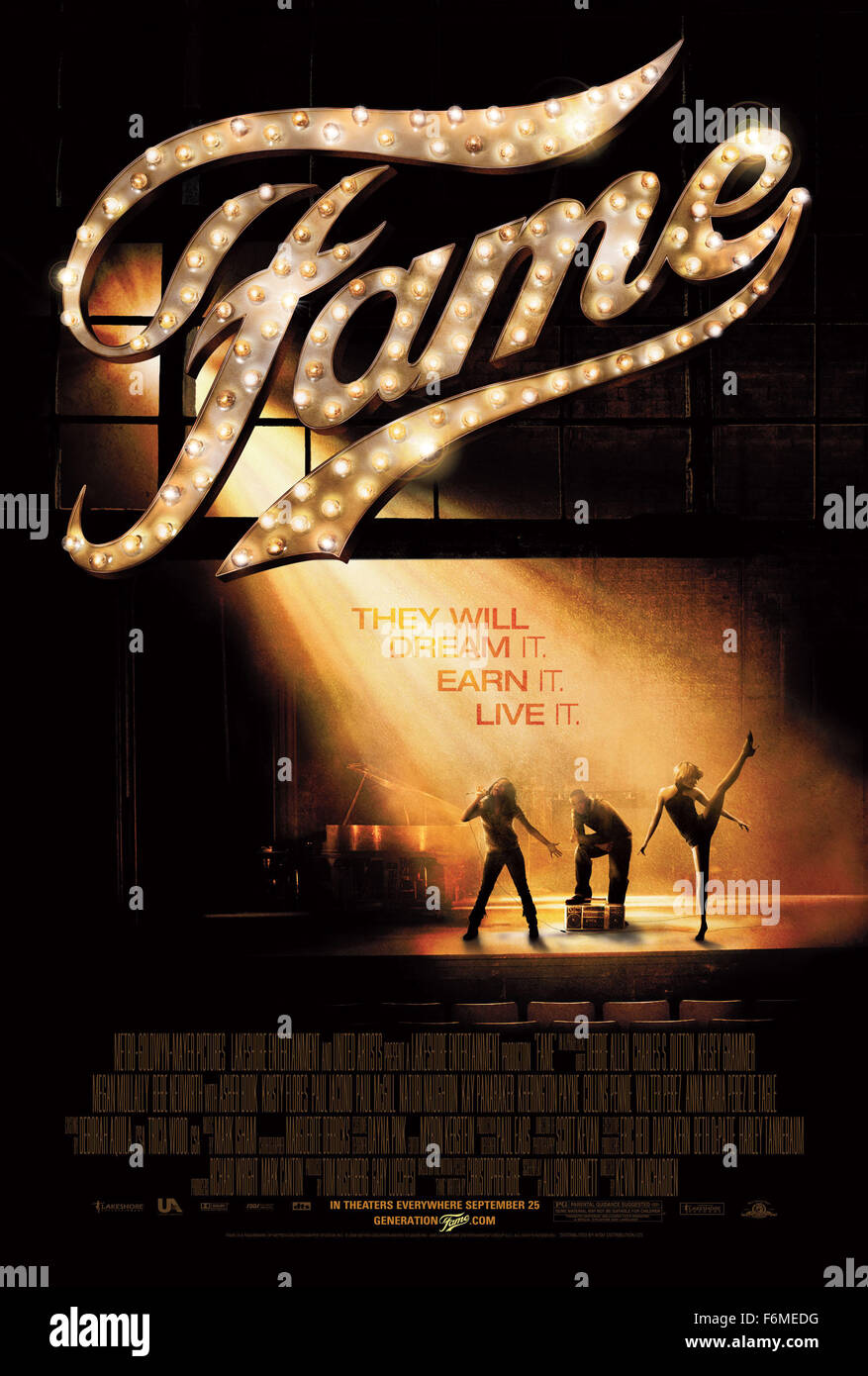 Fame 1980 Poster