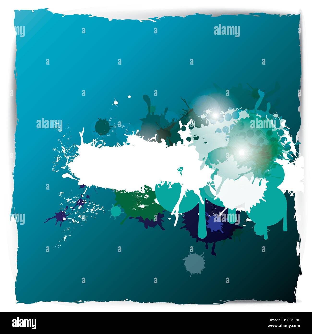 Abstract background with splash. Abstract vector illustration with ...