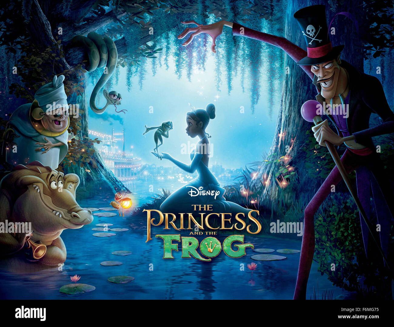 The Princess And The Frog Movie Cover