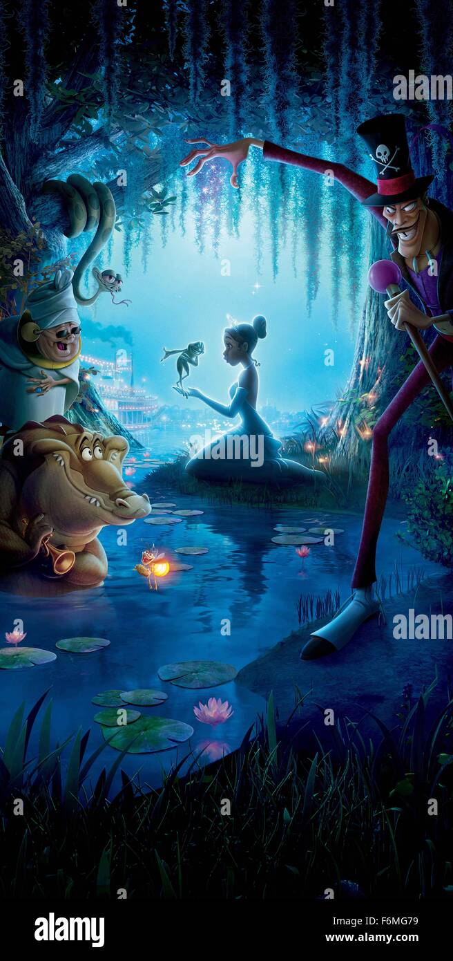 The princess and the frog movie hi-res stock photography and images - Alamy