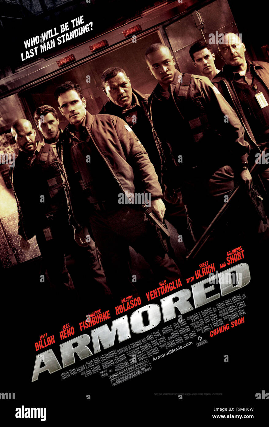 RELEASE DATE: December 4, 2009. MOVIE TITLE: Armored. STUDIO: Buckaroo ...