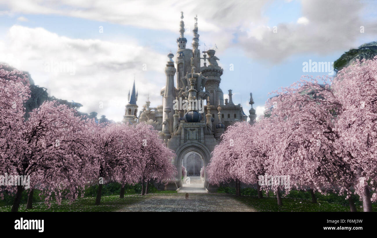 Alice In Wonderland Tim Burton Red Queen Castle
