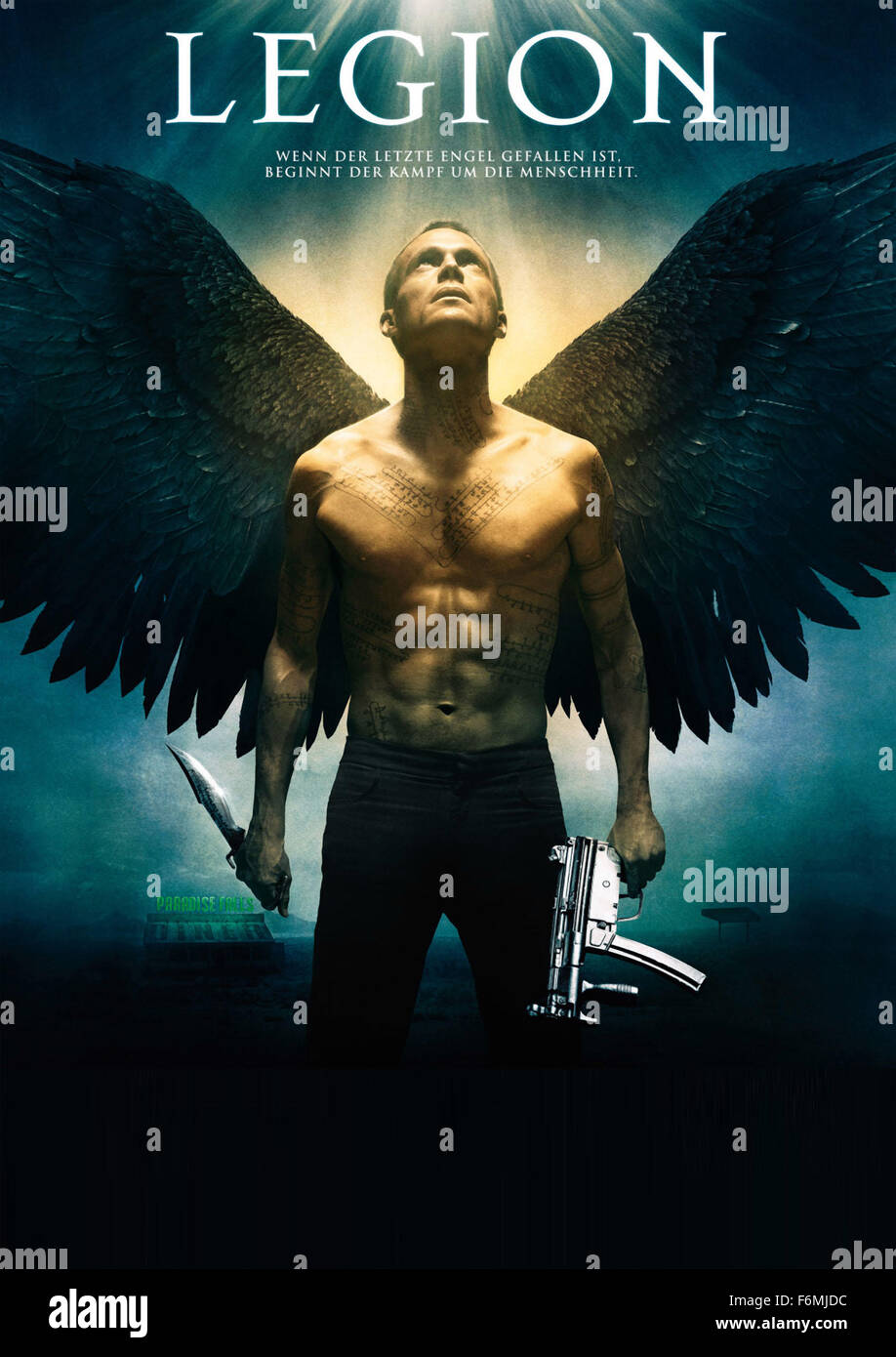 RELEASE DATE: January 22, 2010 MOVIE TITLE: Legion STUDIO: Screen Gems DIRECTOR: Scott Charles ...