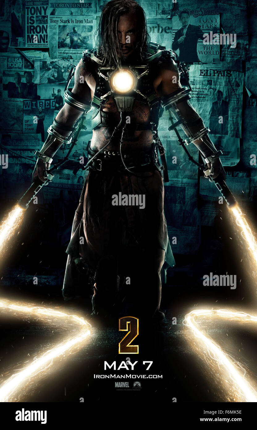 RELEASE DATE: May 7, 2010 MOVIE TITLE: Iron Man 2 STUDIO: Paramount ...