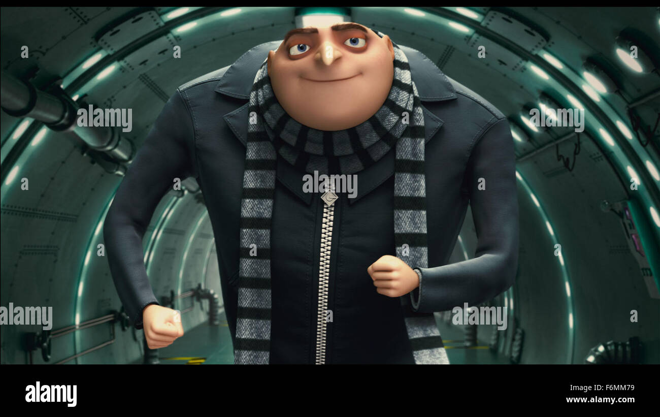 Despicable Me 2 Logo Black