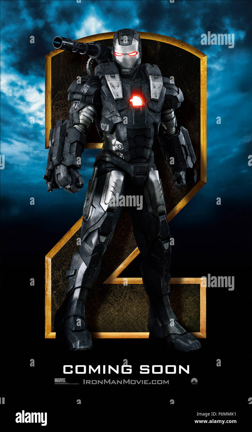 RELEASE DATE: May 7, 2010 MOVIE TITLE: Iron Man 2 STUDIO: Paramount ...