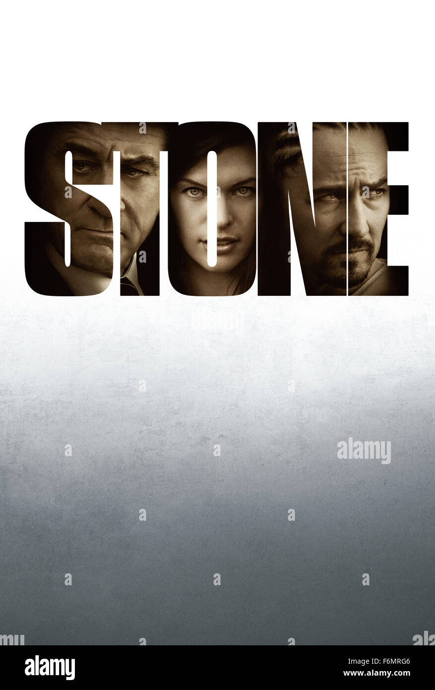 RELEASE DATE: October 9, 2010. MOVIE TITLE: Stone. STUDIO: Mimran Schur ...