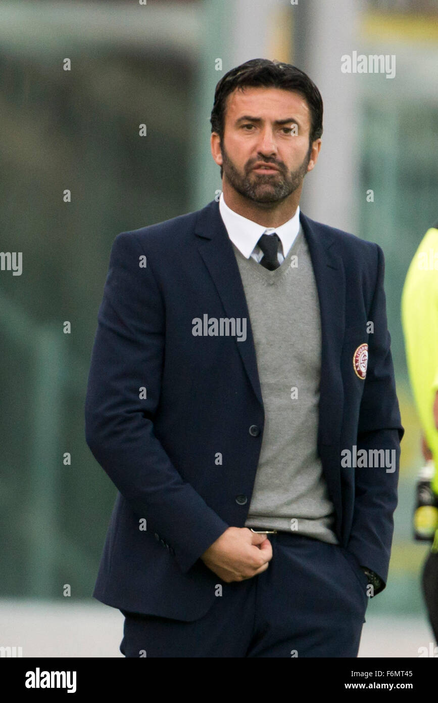 Livorno, Italy. 14th Nov, 2015. Christian Panucci (Livorno) Football ...