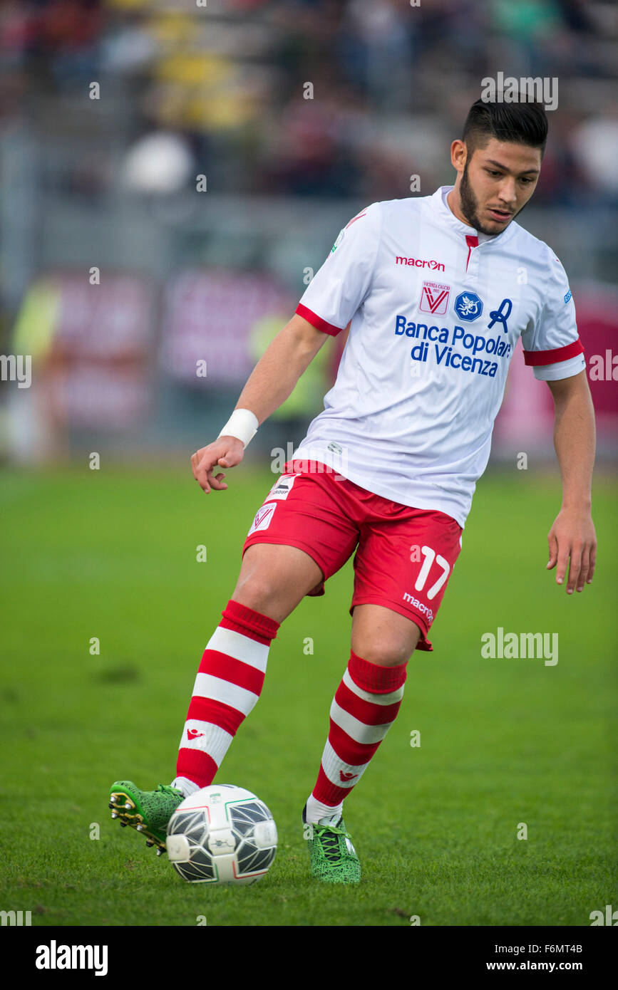 Livorno, Italy. 14th Nov, 2015. Francesco Urso (Vicenza) Football ...