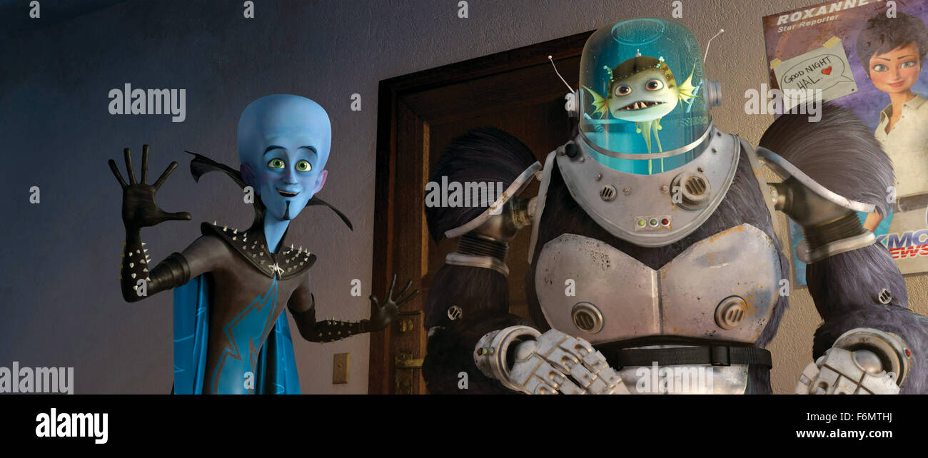 Megamind hi-res stock photography and images - Alamy