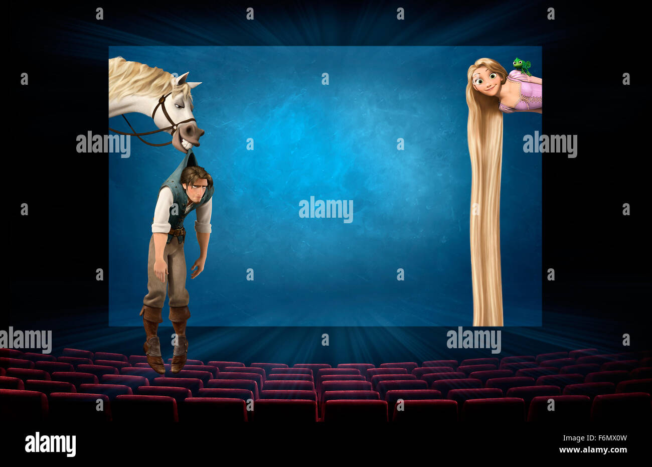 Rapunzel tangled disney movie hi-res stock photography and images - Alamy