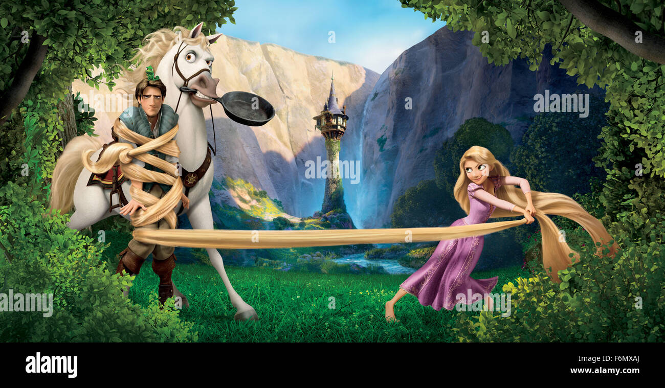 Tangled disney movie hi-res stock photography and images - Alamy