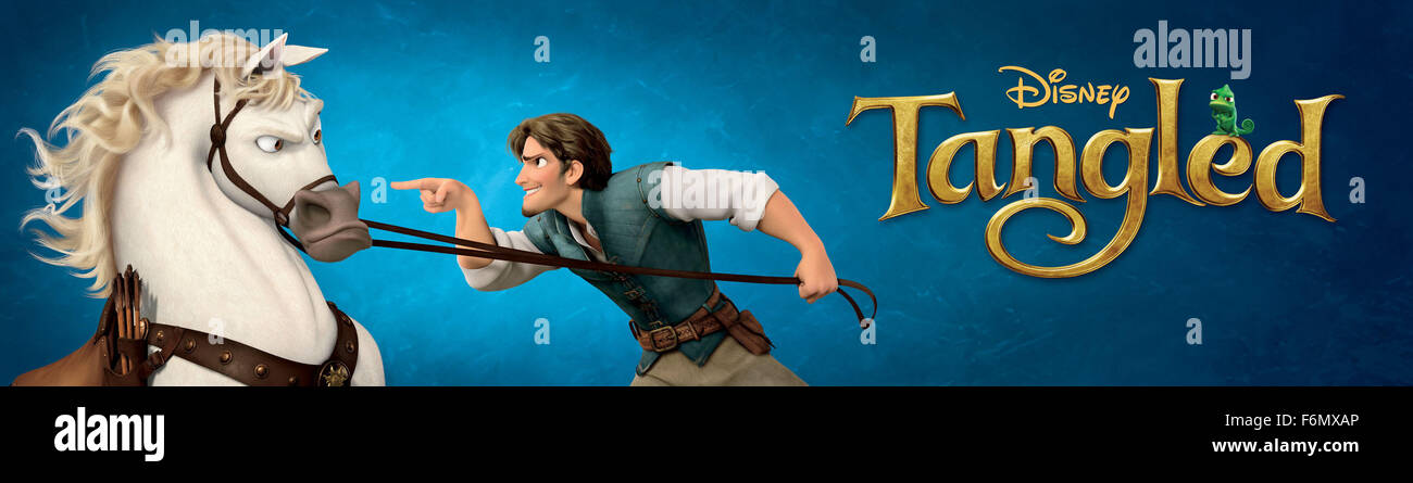 Rapunzel tangled disney movie hi-res stock photography and images - Alamy