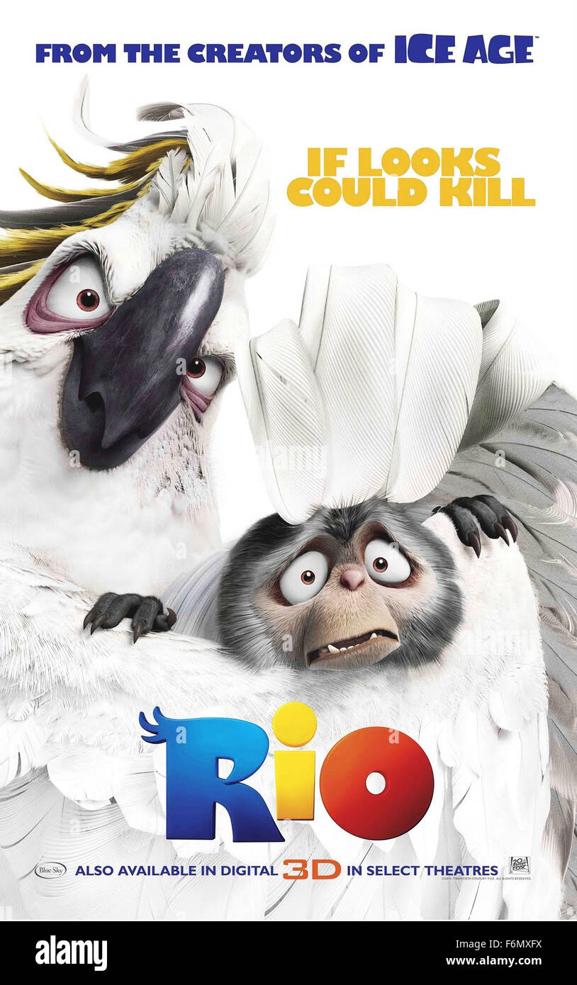 RELEASE DATE: April 12, 2011 MOVIE TITLE: Rio STUDIO: Twentieth Century ...
