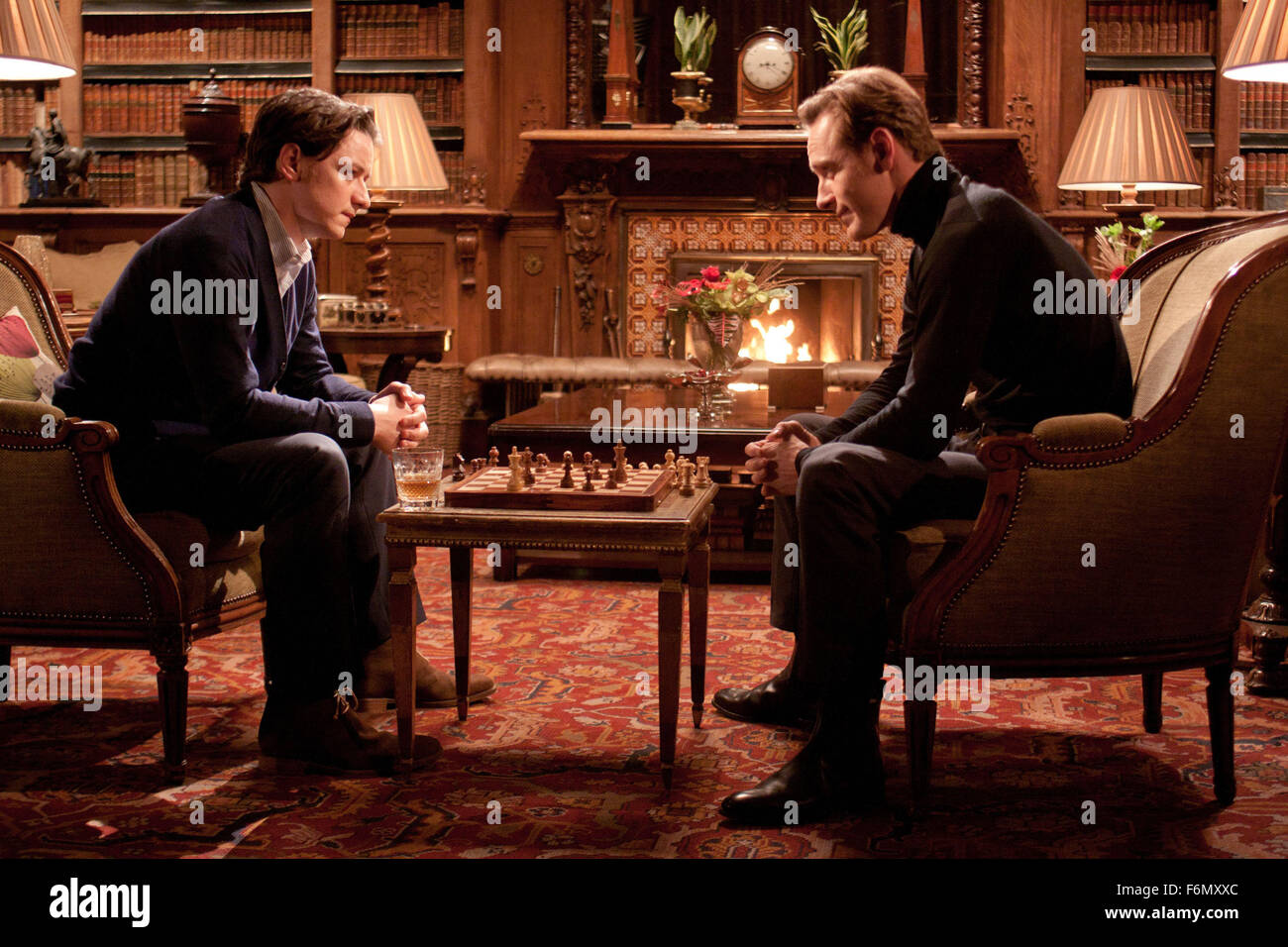 James mcavoy as professor charles xavier film title x men hi-res stock ...