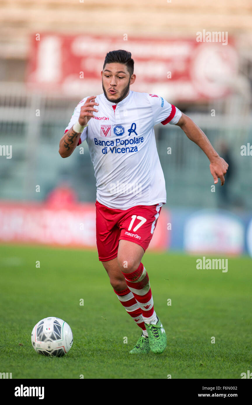 Livorno, Italy. 14th Nov, 2015. Francesco Urso (Vicenza) Football ...
