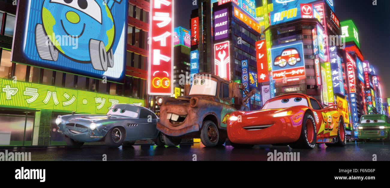 Lightning mcqueen mater hi-res stock photography and images - Alamy