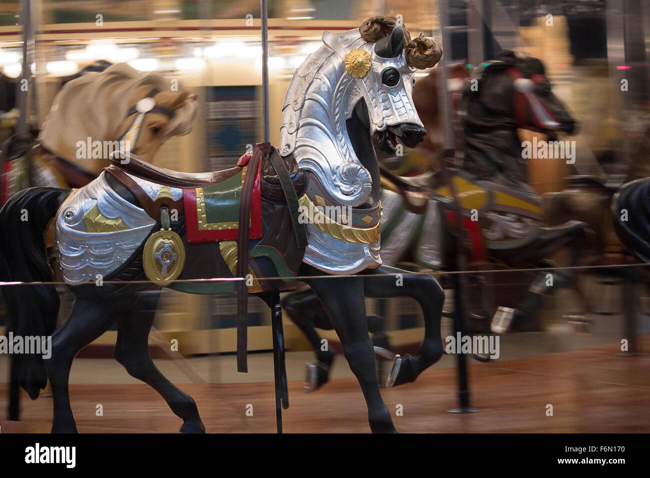 Jane's carousel in brooklyn bridge park hi-res stock photography and ...