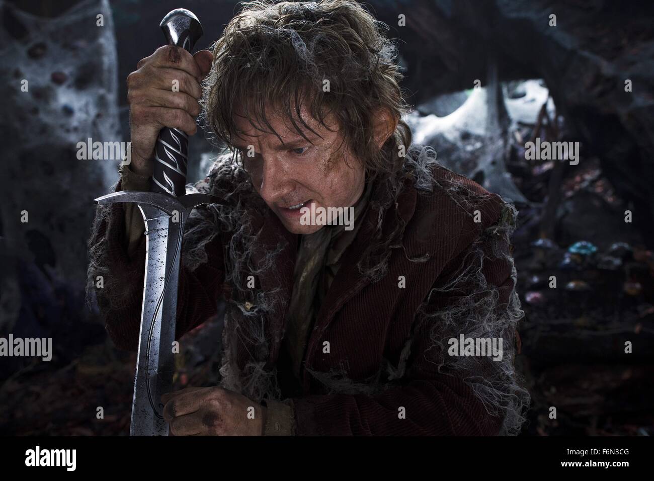 Actor Martin Freeman in a scene from The Hobbit: The Desolation of ...