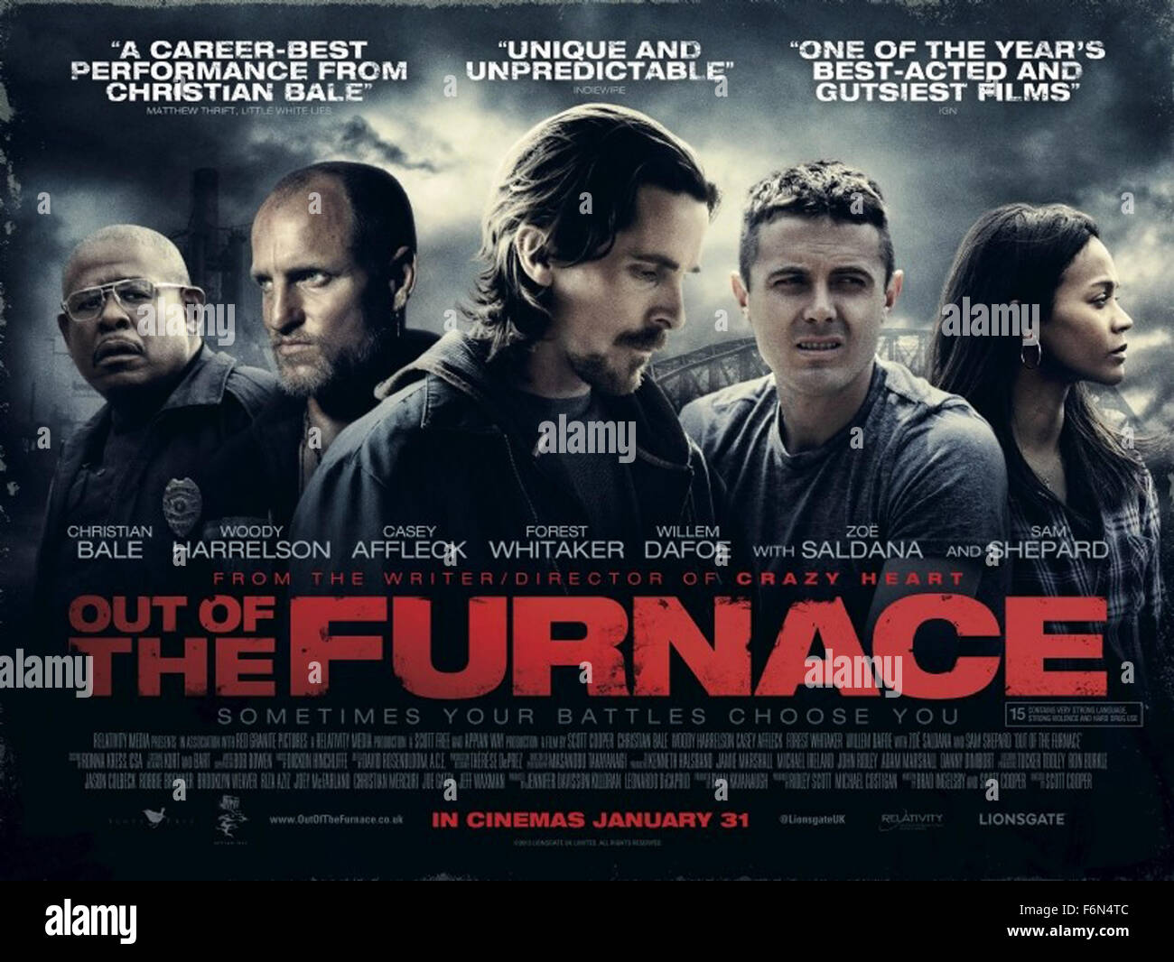 Out Of The Furnace Cast