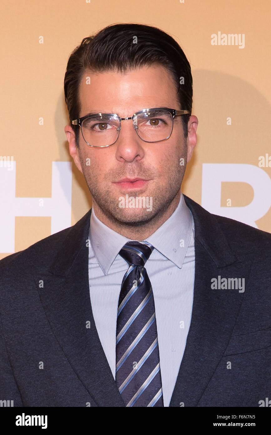 New York, NY, USA. 17th Nov, 2015. Zachary Quinto at arrivals for CNN ...
