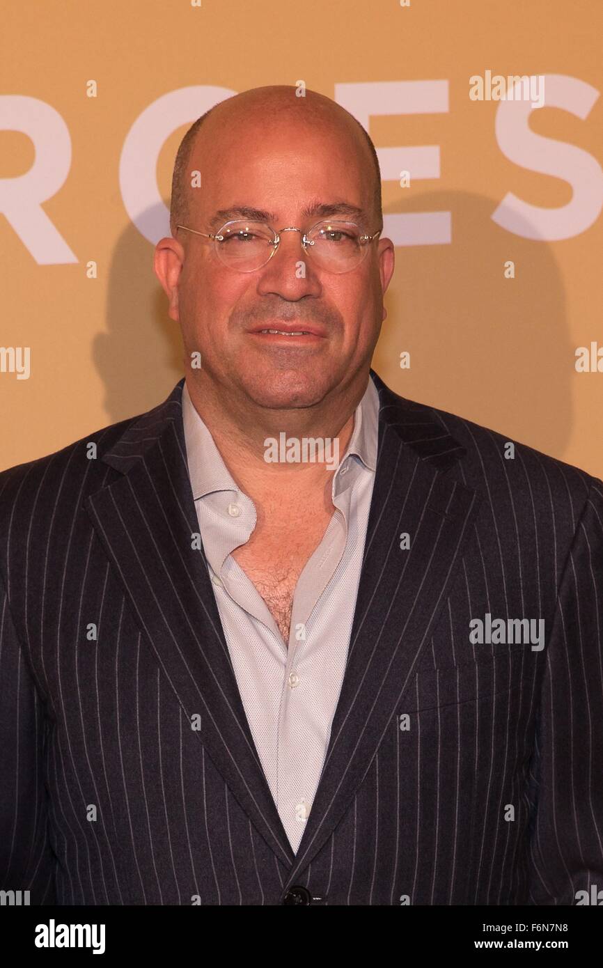 New York, NY, USA. 17th Nov, 2015. Jeff Zucker at arrivals for CNN ...