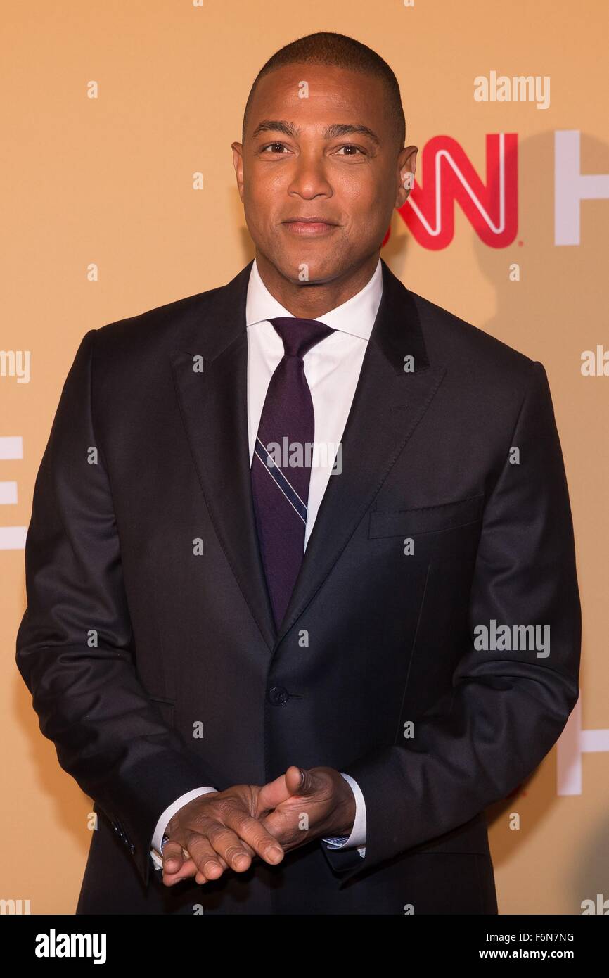 New York, NY, USA. 17th Nov, 2015. Don Lemon at arrivals for CNN Heroes ...