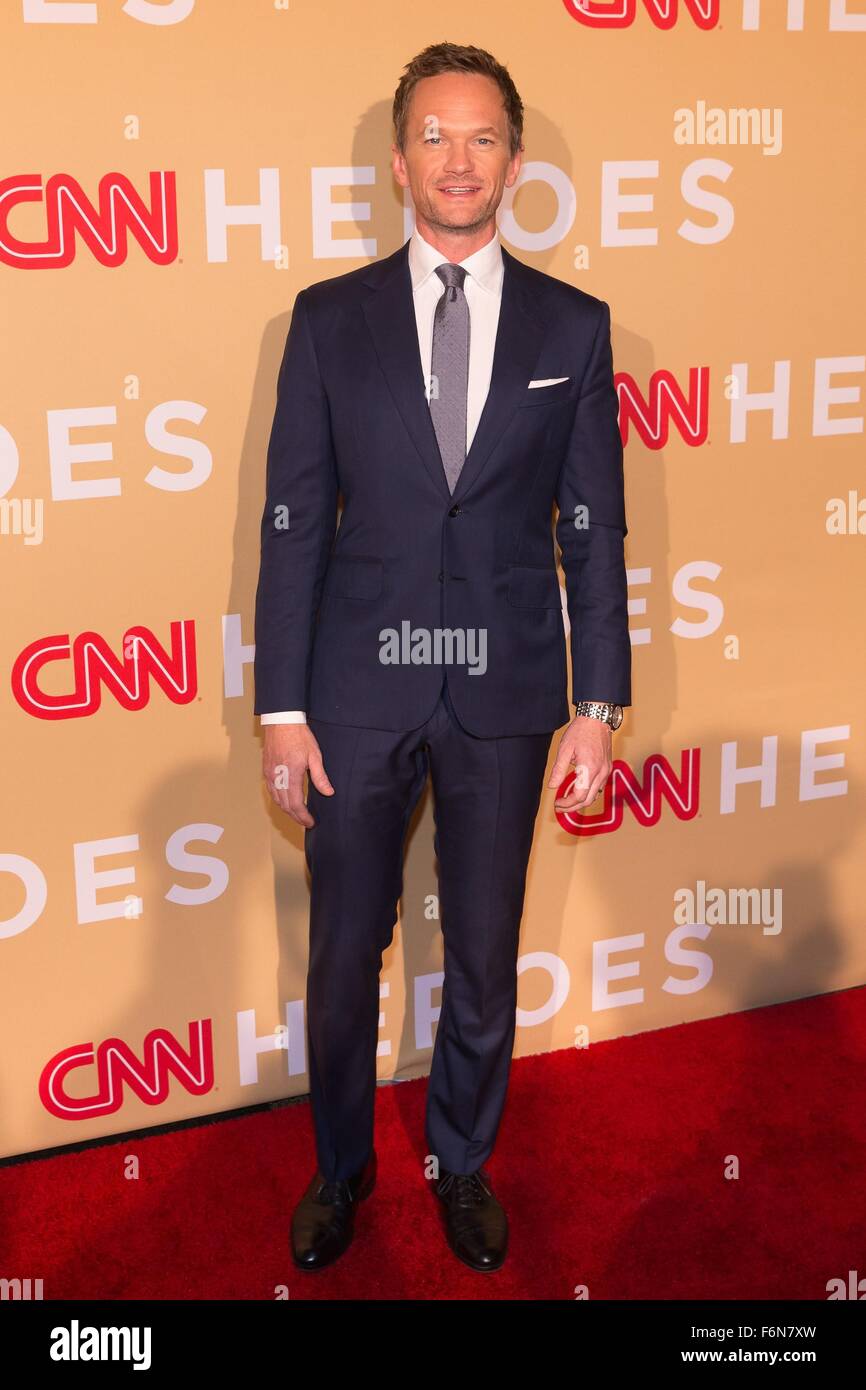 New York, NY, USA. 17th Nov, 2015. Neil Patrick Harris at arrivals for ...