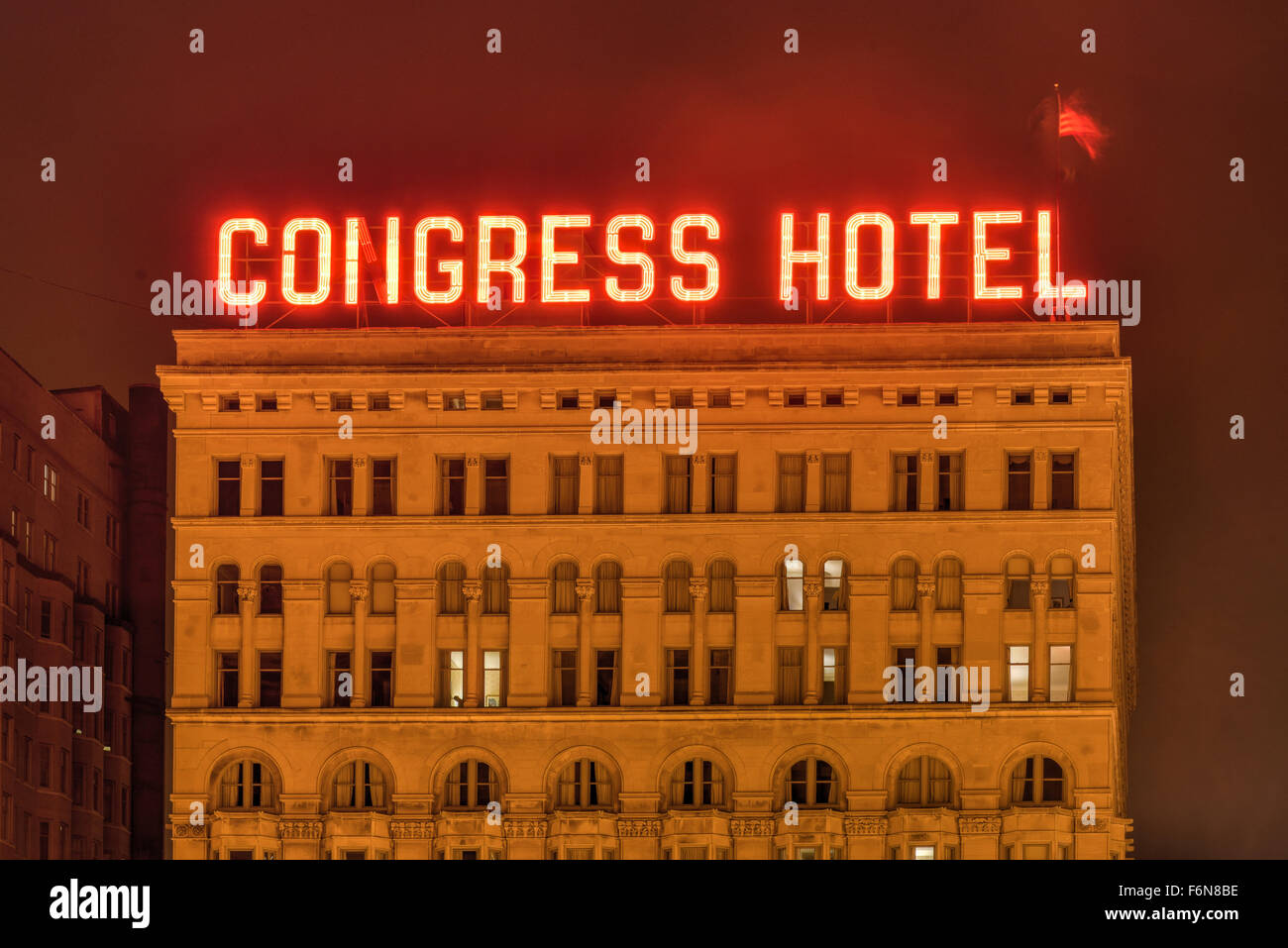 Congress plaza hotel chicago hi-res stock photography and images - Alamy