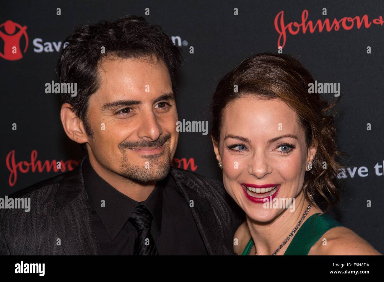 New York, NY, USA. 17th Nov, 2015. Brad Paisley, Kimberly Williams ...