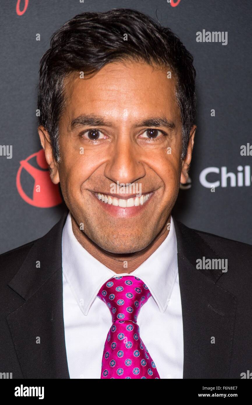 New York, NY, USA. 17th Nov, 2015. Sanjay Gupta, M.D. at arrivals for ...