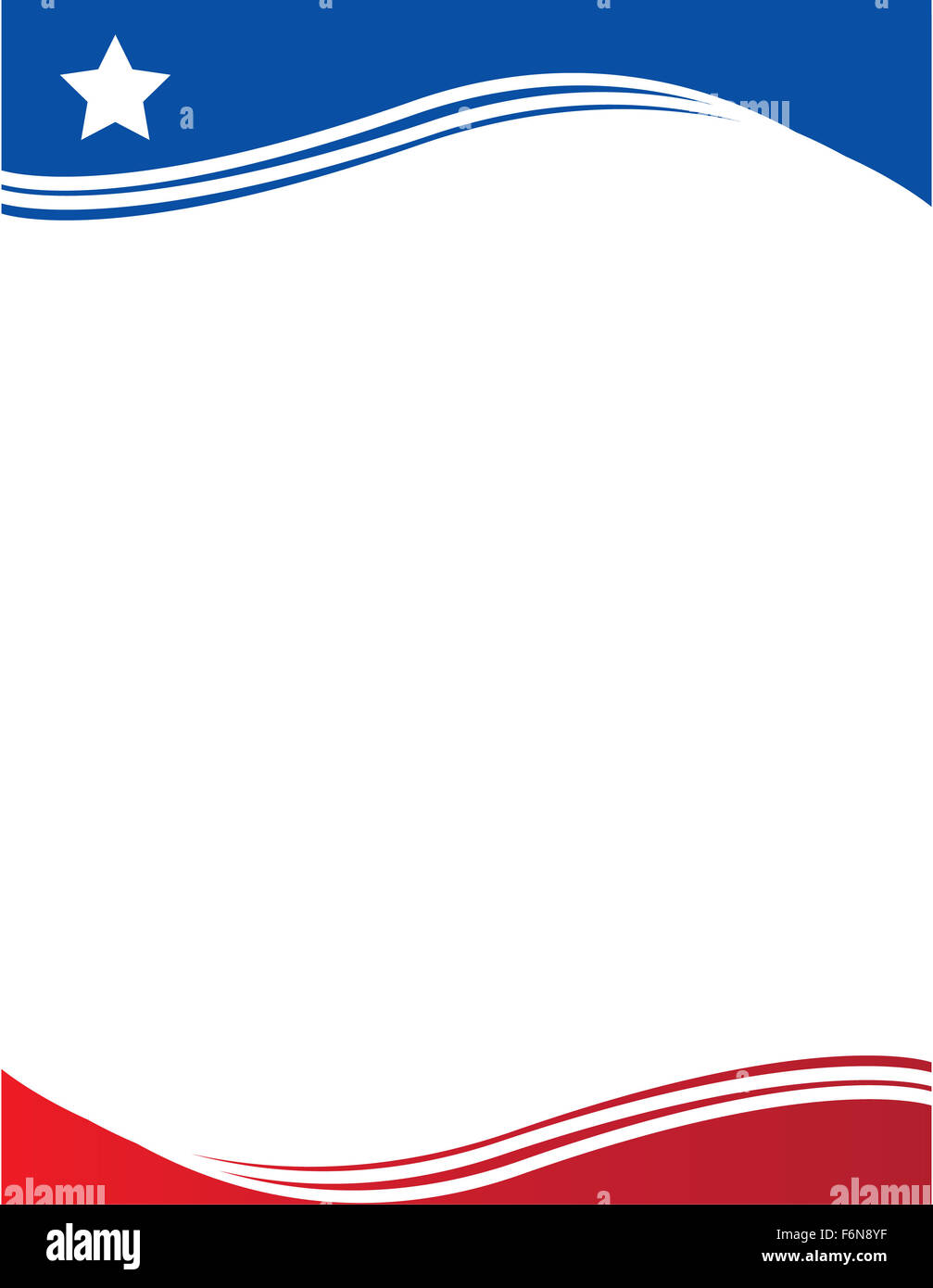 Chille Puerto Rico Flag Border Background Stock Photo - Alamy