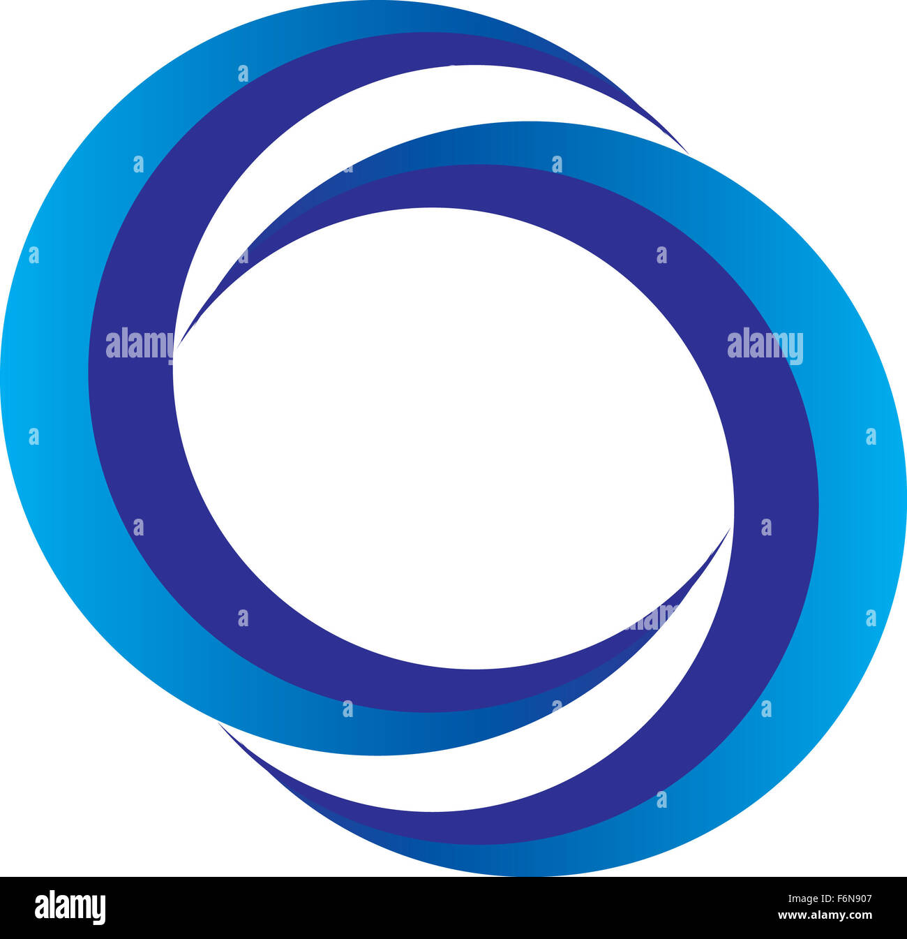 Blue Corporate Logo Stock Photo - Alamy