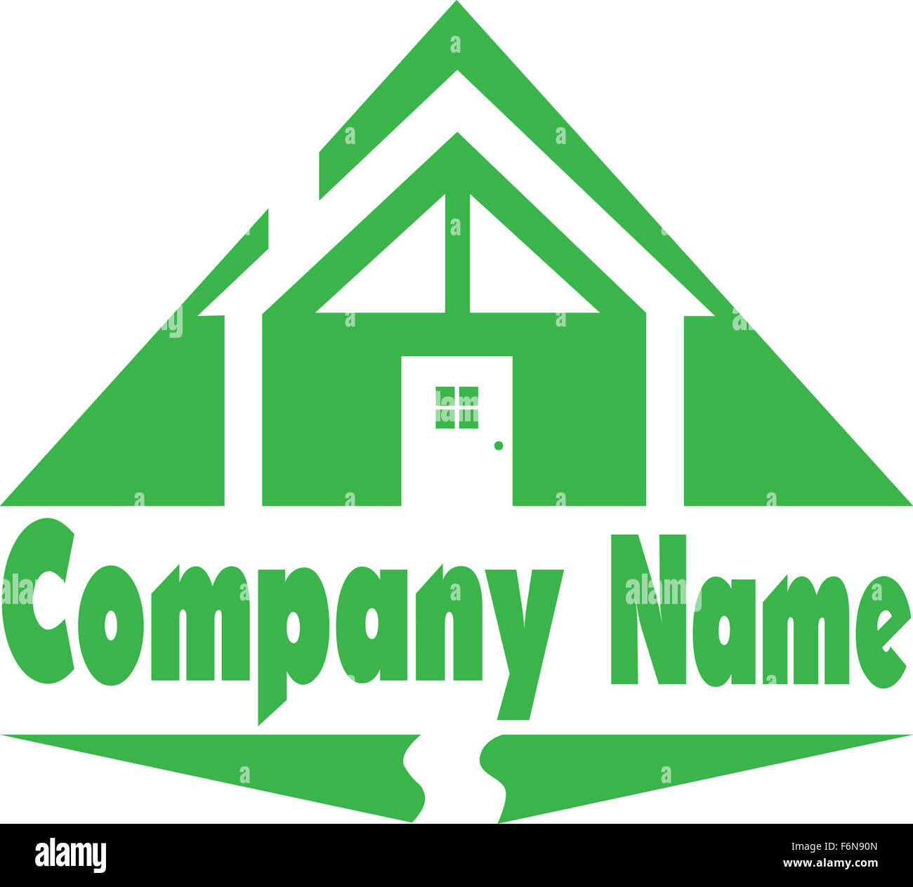 Simple builder logo hi-res stock photography and images - Alamy
