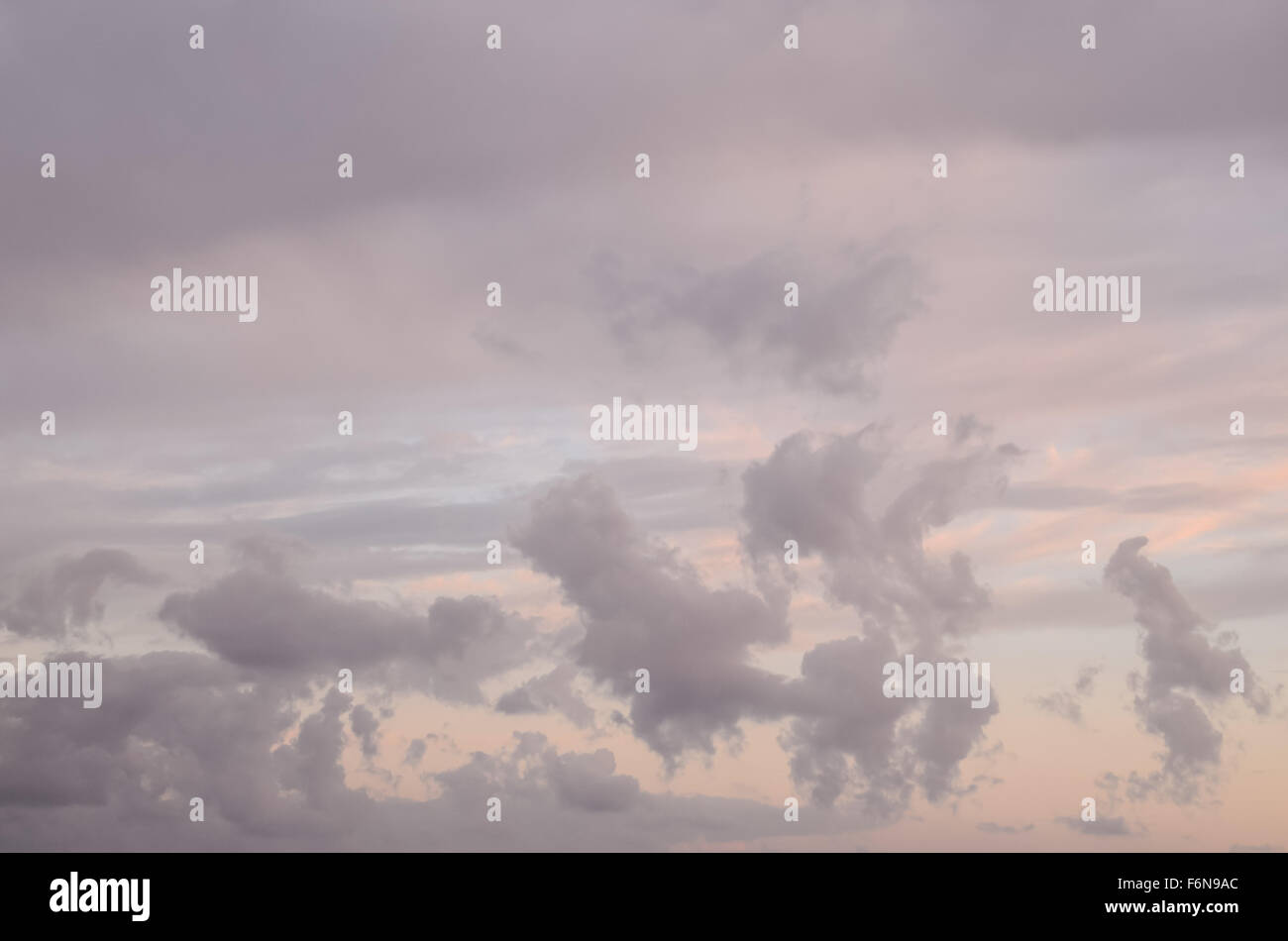 Colored Clouds at Sunset Stock Photo - Alamy