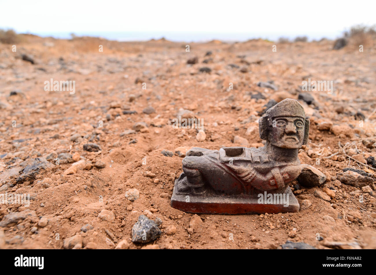 Ancient Maya Statue Stock Photo - Alamy