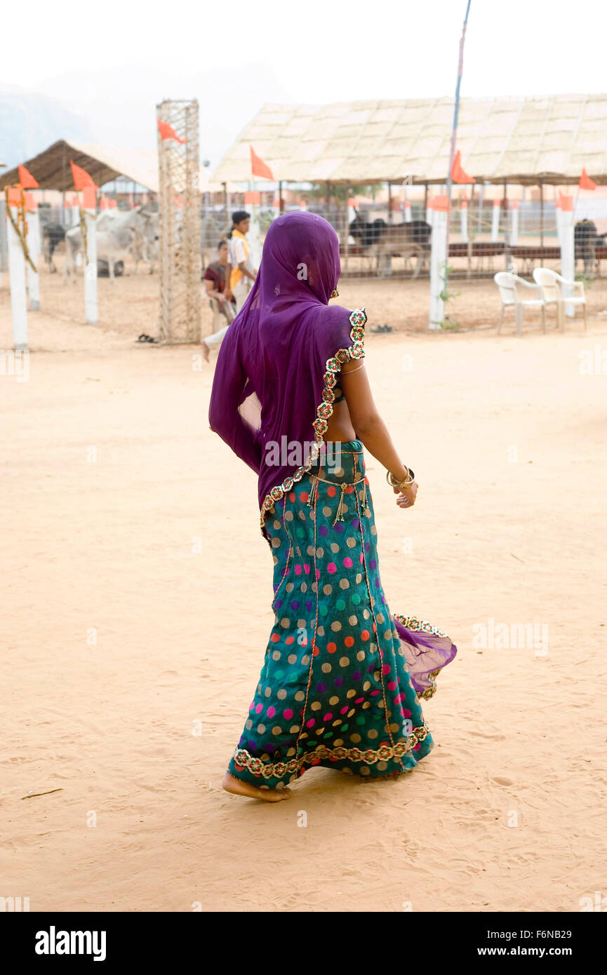 Woman, pathmeda, godham, rajasthan, india, asia Stock Photo - Alamy