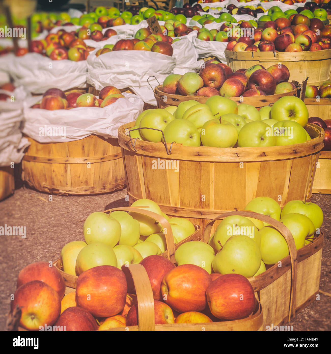 Apples At A Farmers Market High Resolution Stock Photography and Images ...