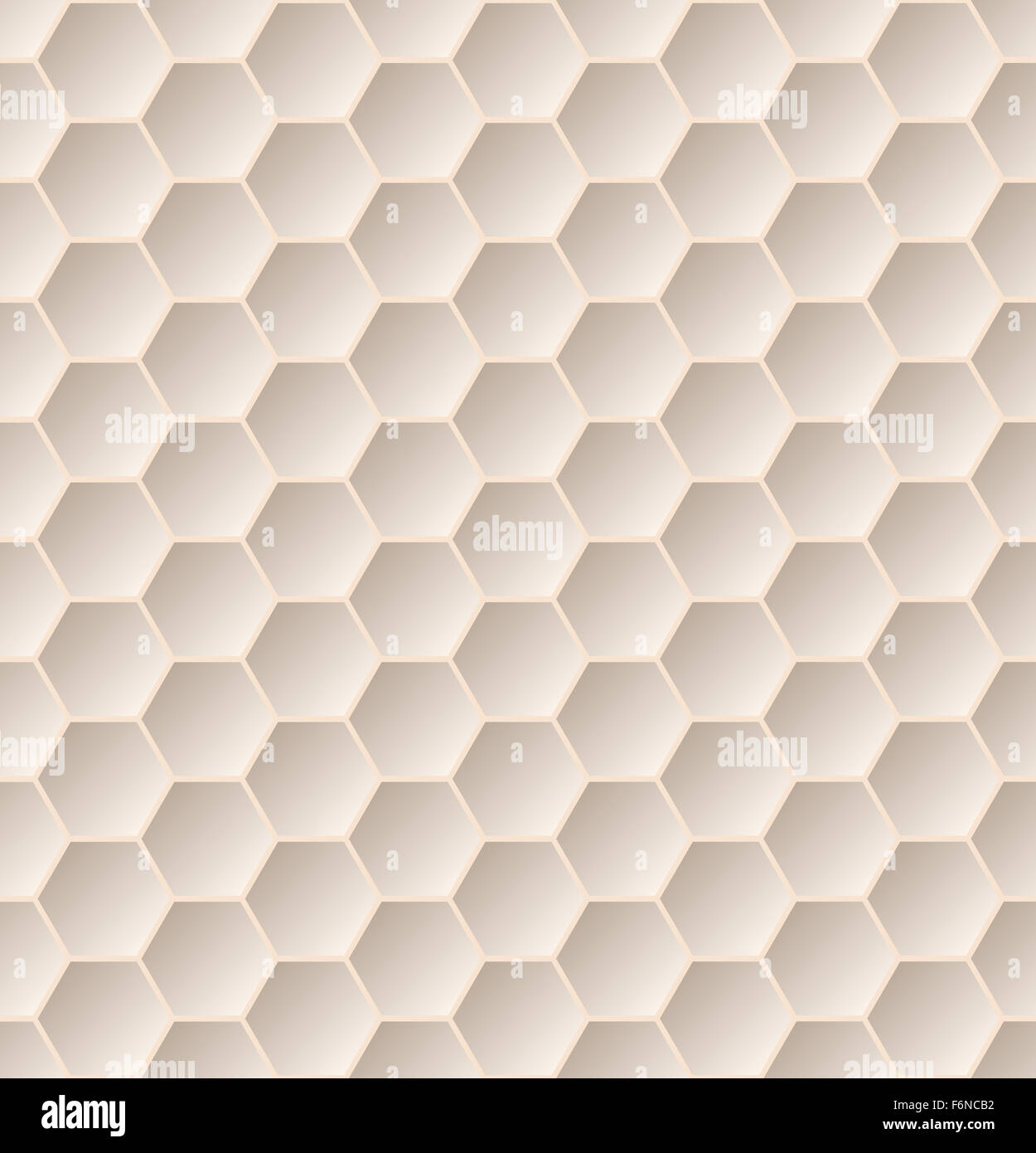 Seamless hexagon pattern background with 3d effect Stock Photo - Alamy