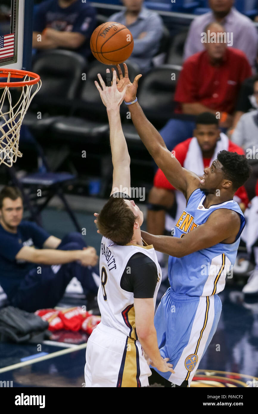 New Orleans, LA, USA. 17th Nov, 2015. New Orleans Pelicans forward Luke ...