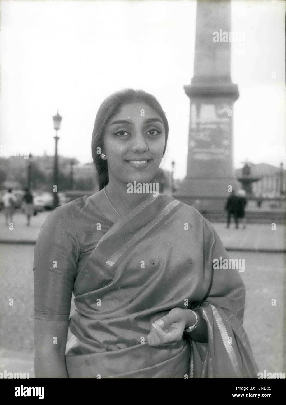 1961 - She Came To Convey Her Country's Thanks To French Government ...