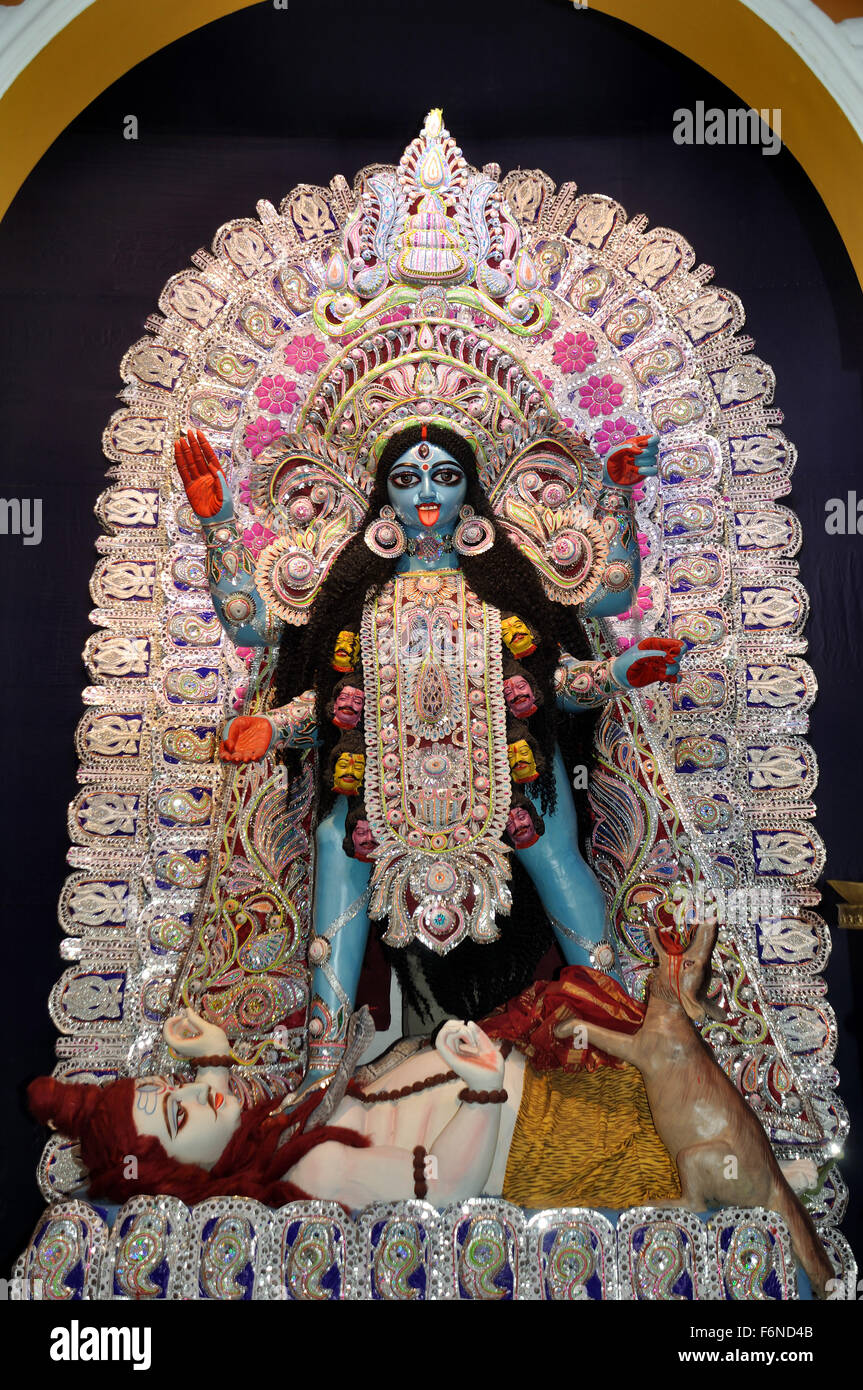 Hindu God Kali Statue